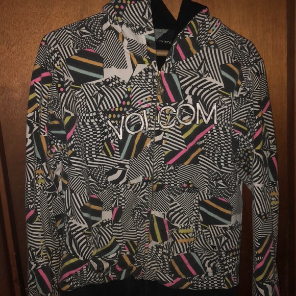 Volcom | Tops | Volcom Zip Hoodie | Poshmark